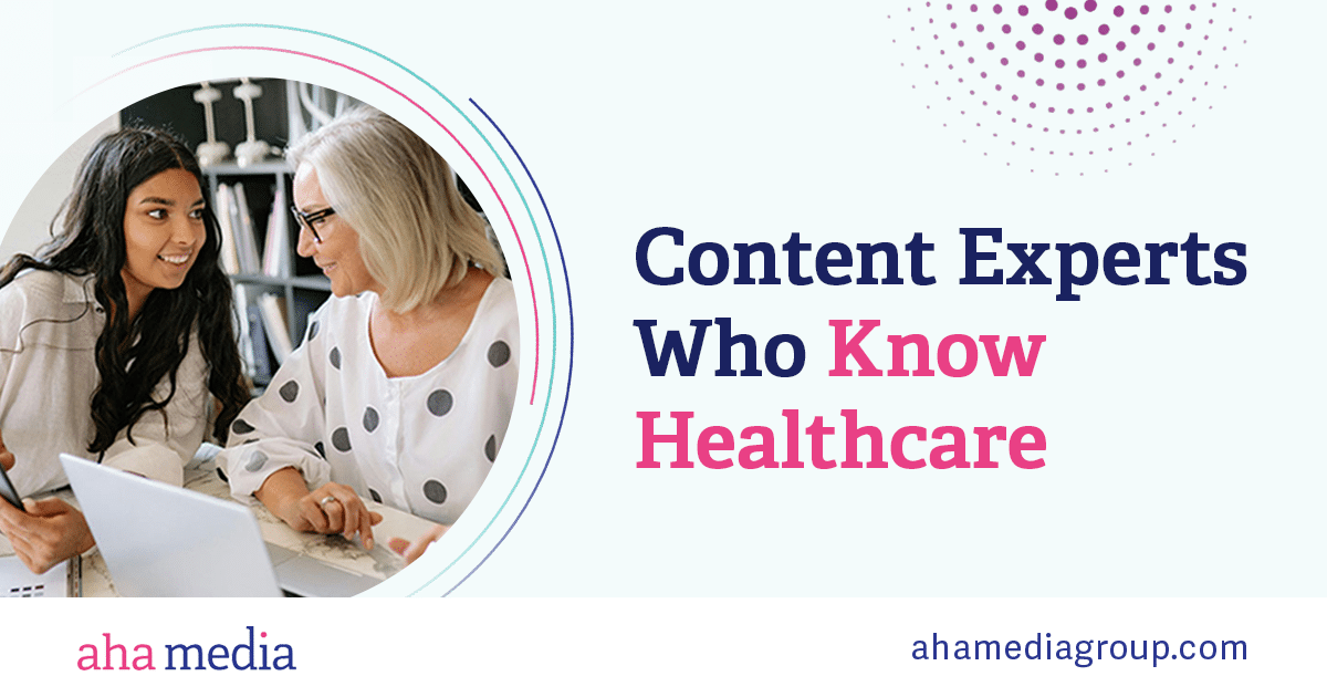 Top Healthcare Content Agency | Aha Media Group